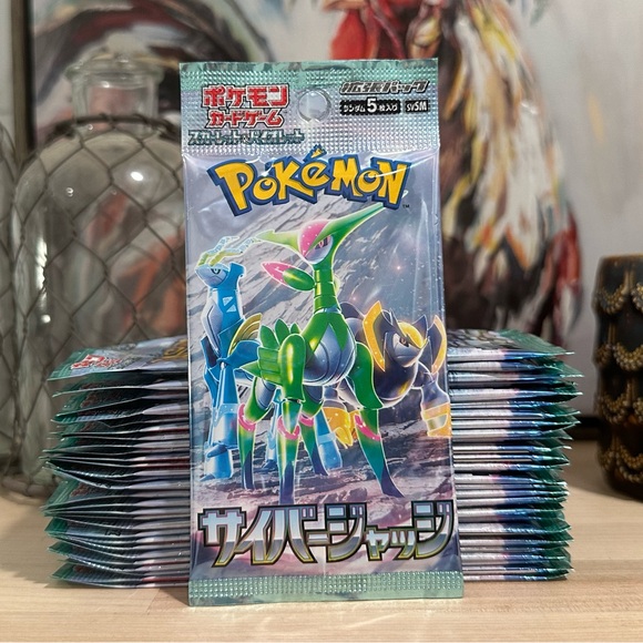 Pokemon | Toys | New 3 Pokmon Tcg Cyber Judge Booster Packs Sv5m | Poshmark